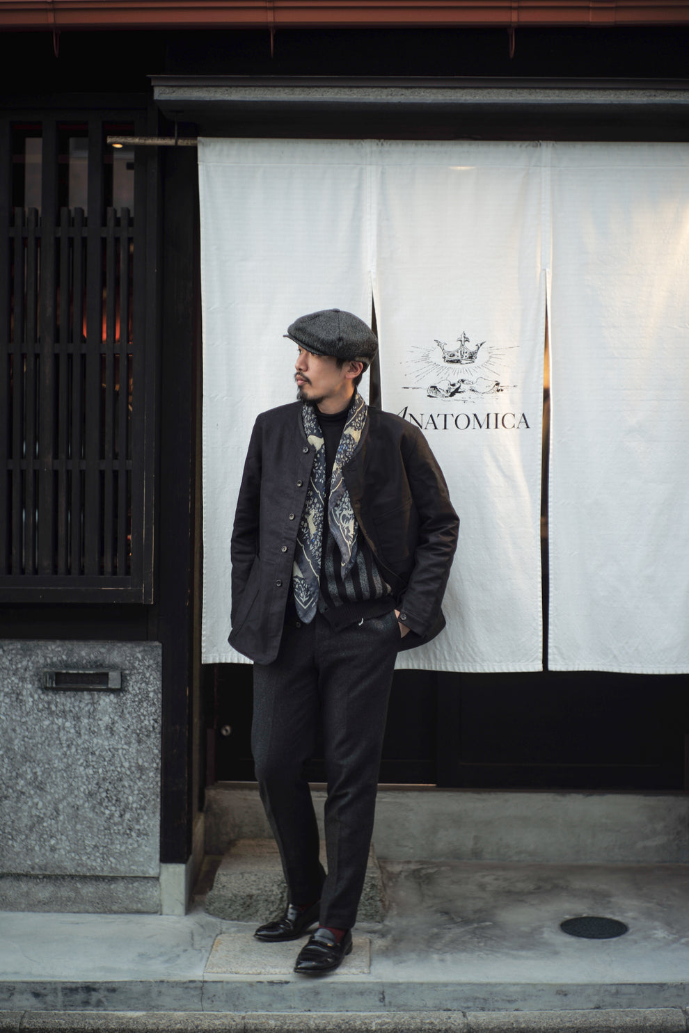 【TAKUMI】SAVOYARDE GERMAN TWILL BLACK STYLING – ANATOMICA KYOTO アナトミカ京都